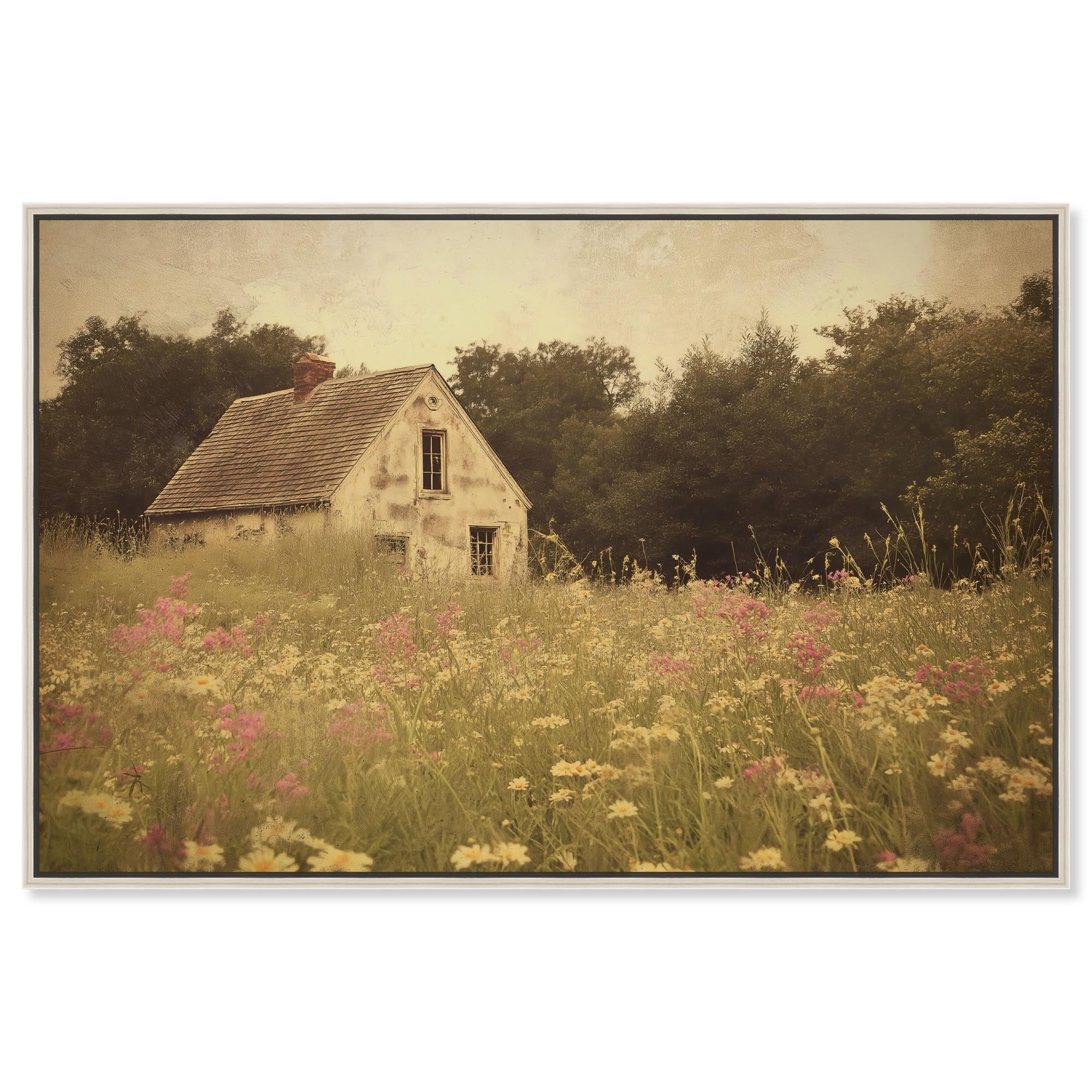Charming Homestead I Canvas Rustic Farmhouse Art by Art Remedy, Silver ...