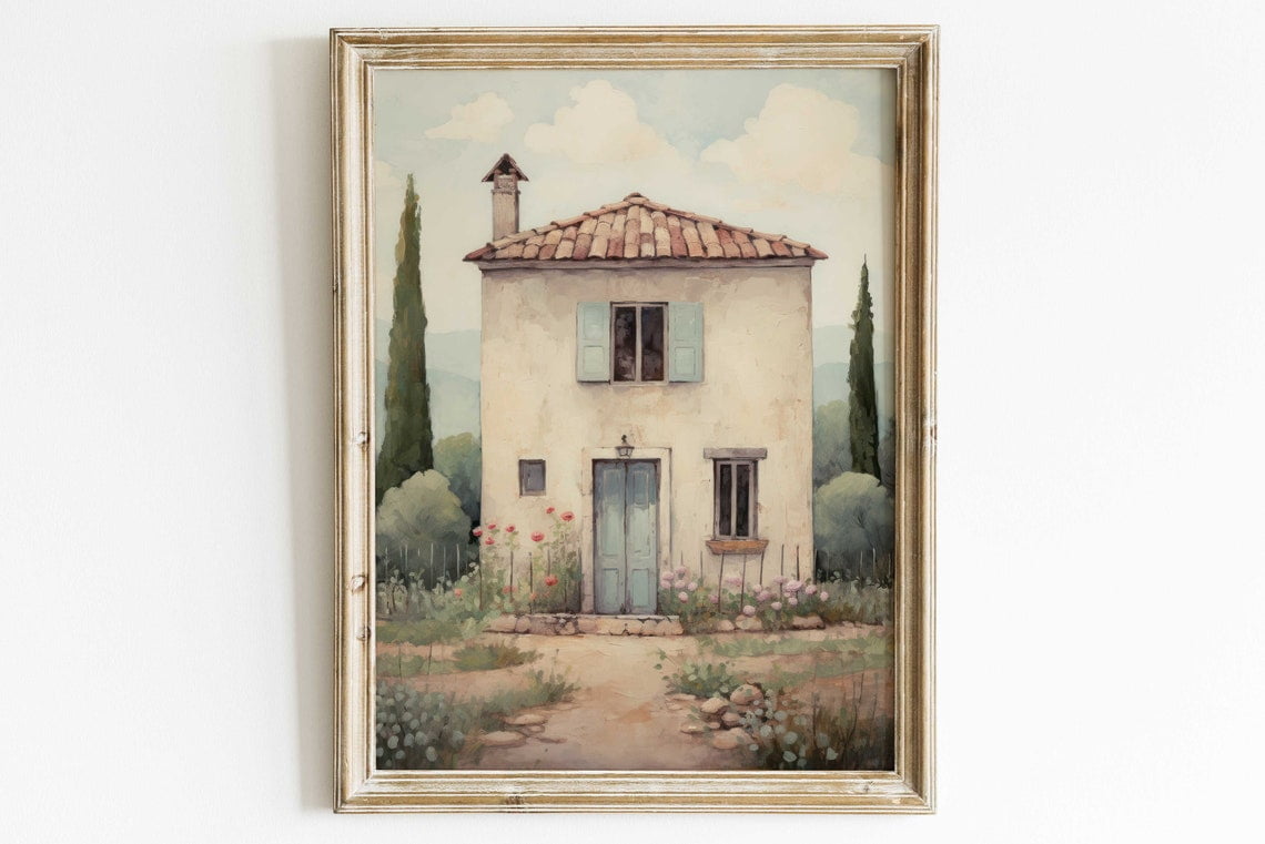 Charming Italian Stone House Mediterranean Rustic Cottage, Stretched ...