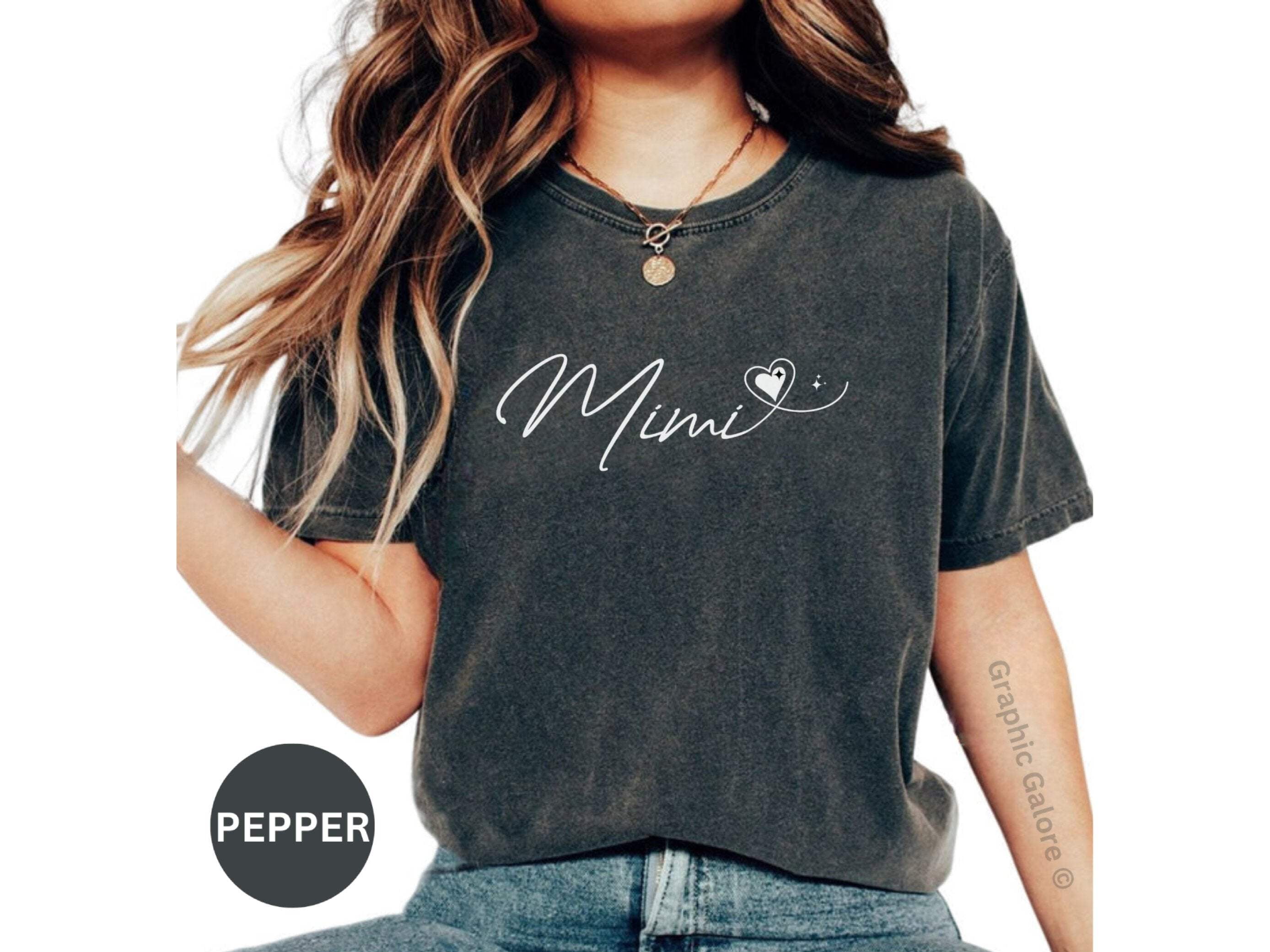 Charming Mimi Love Heart Star Graphic T-Shirt - Perfect Mother's Day ...