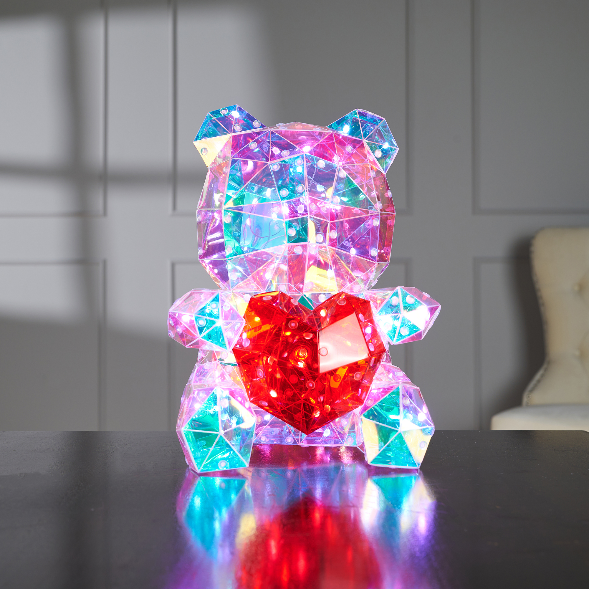 Hi-Line Gift Ltd 37300-A Charming PET Bear LED Lights: Delightful Glow ...