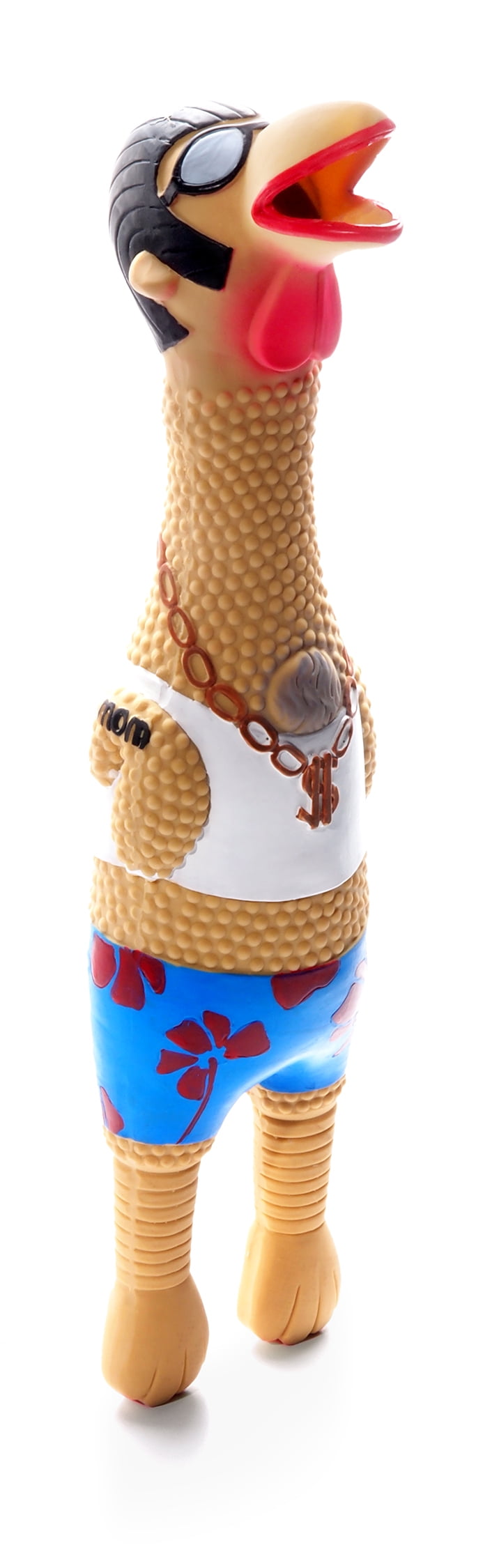 Charming Pet Earl Rubber Chicken Dog Toy, Multi, Small - Walmart.com