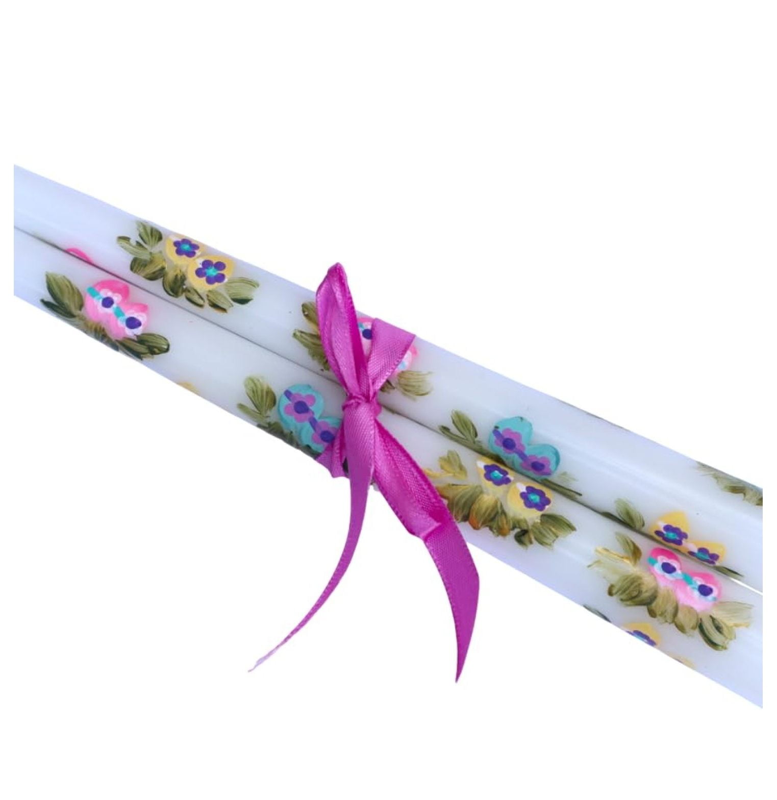 Charming Pretty Decorative Hand Painted Unscented Dripless Smokeless ...
