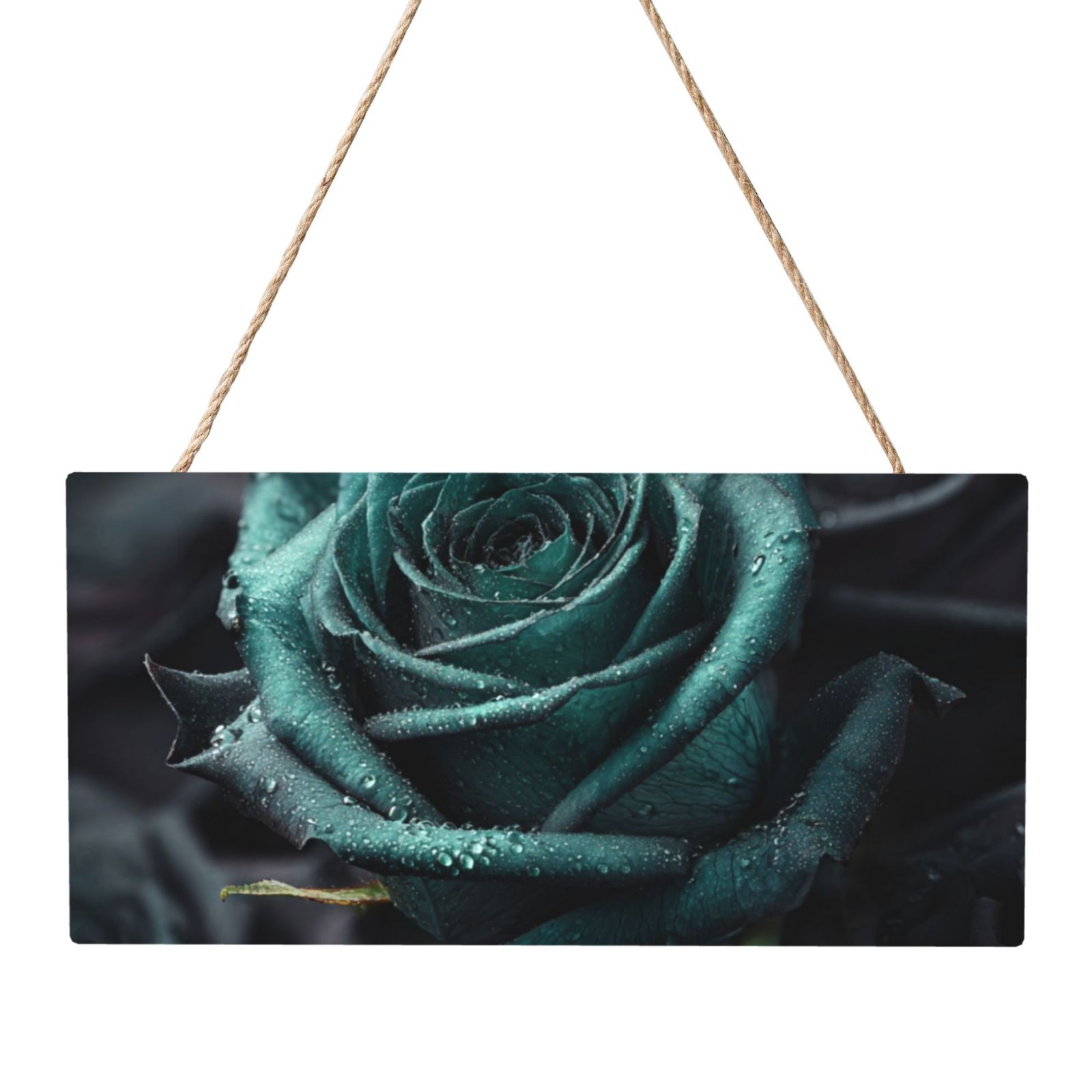 Charming Rectangular Wooden Decor Sign - Lightweight Density Board ...