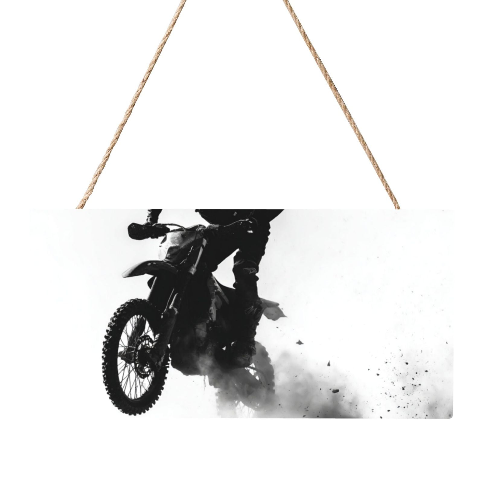 Charming Rectangular Wooden Decor Sign - Lightweight Density Board ...