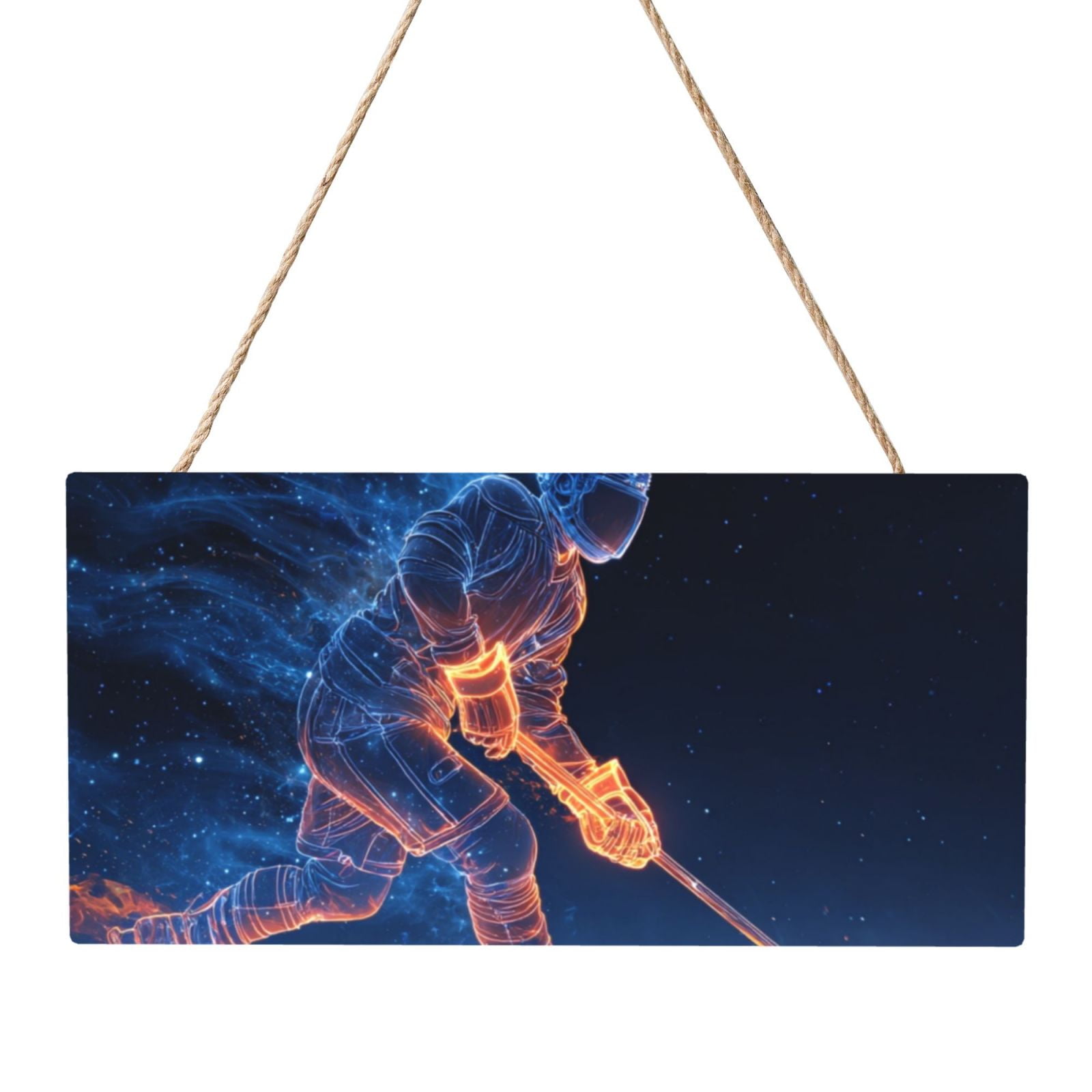 Charming Rectangular Wooden Decor Sign - Lightweight Density Board ...