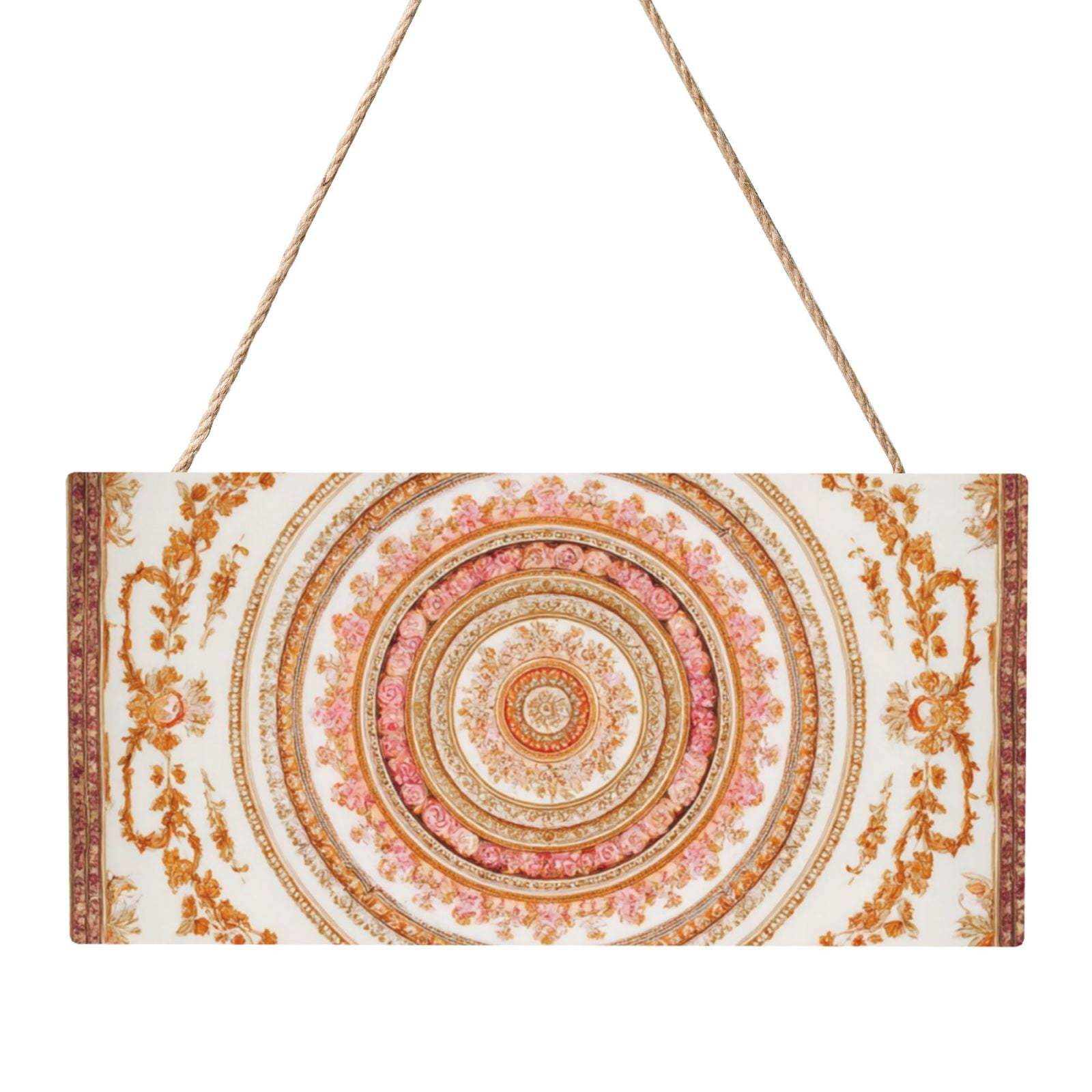 Charming Rectangular Wooden Decor Sign - Lightweight Density Board ...