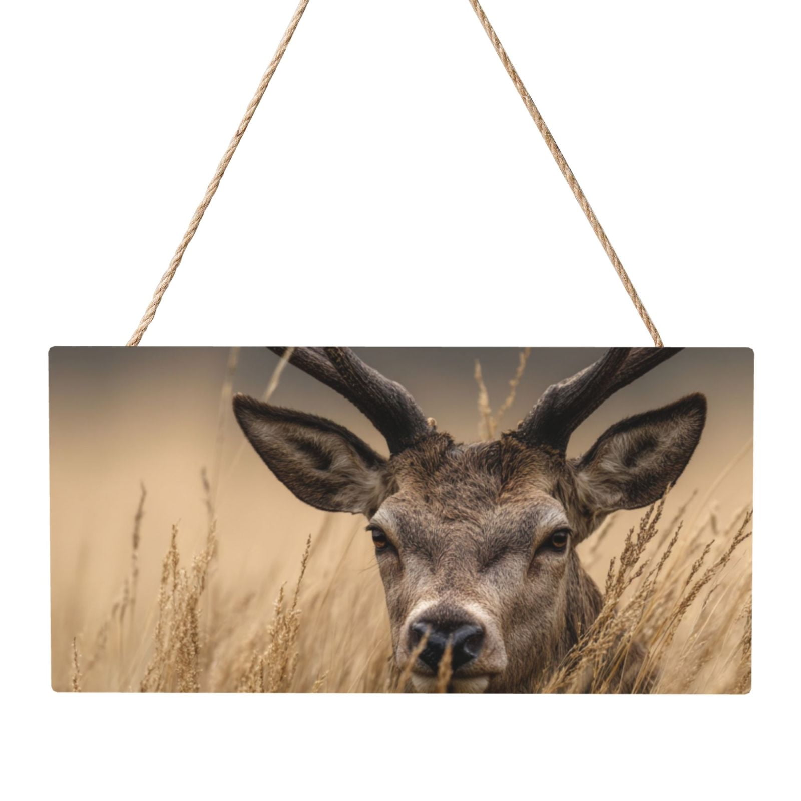 Charming Rectangular Wooden Decor Sign - Lightweight Density Board ...