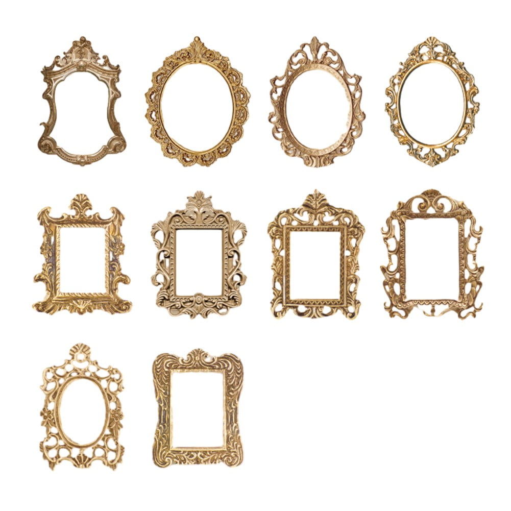 Charming Retro Cutout Scrapbook Paper Frame For Diy For Journals Pack ...