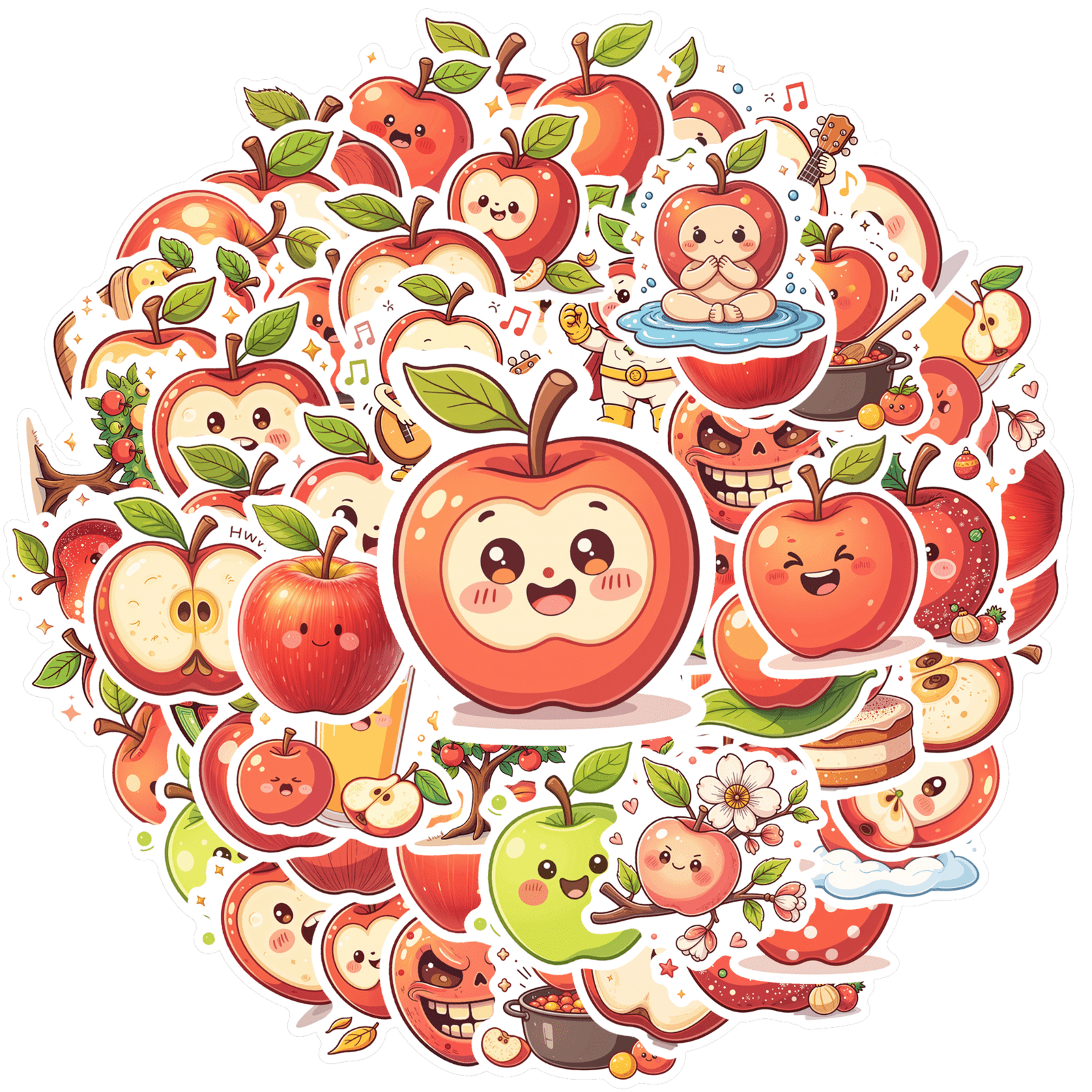 Charming Stickers Kids Stickers Colorful Stationery Stickers for ...