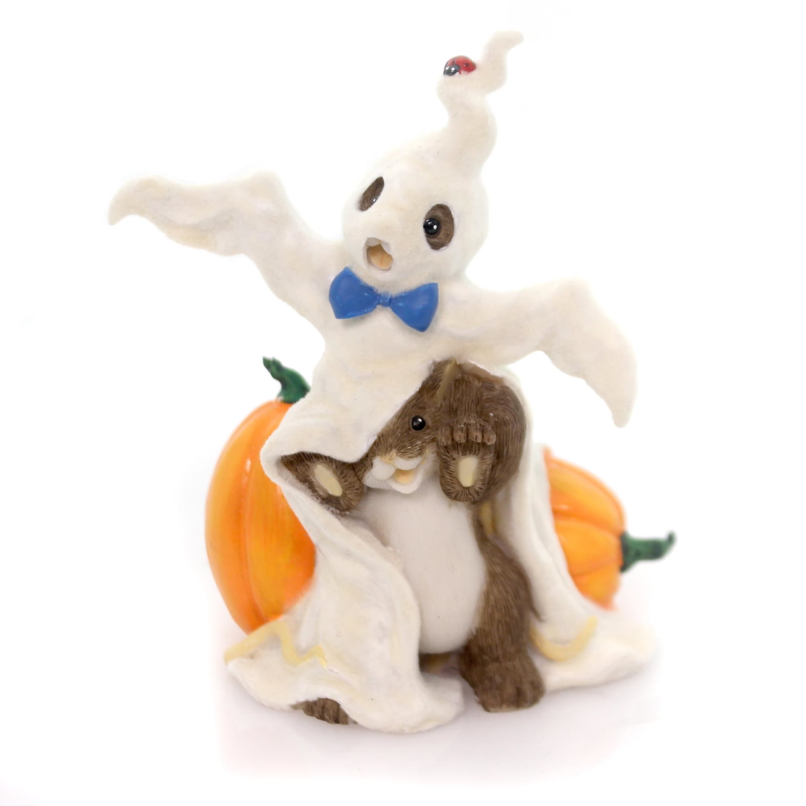 Charming Tails 4.75In We're Kooky Spooky Pals, Resin, Halloween Ghost ...