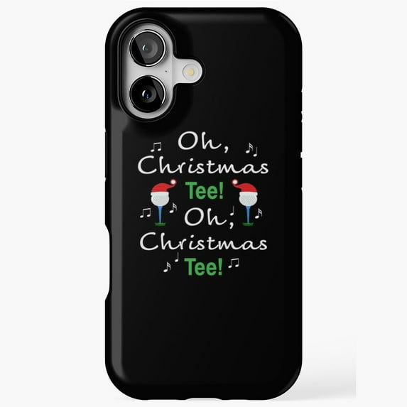 Charming Top Fun Golf Holiday Graphic Case for iPhone 17 through 11 Pro ...