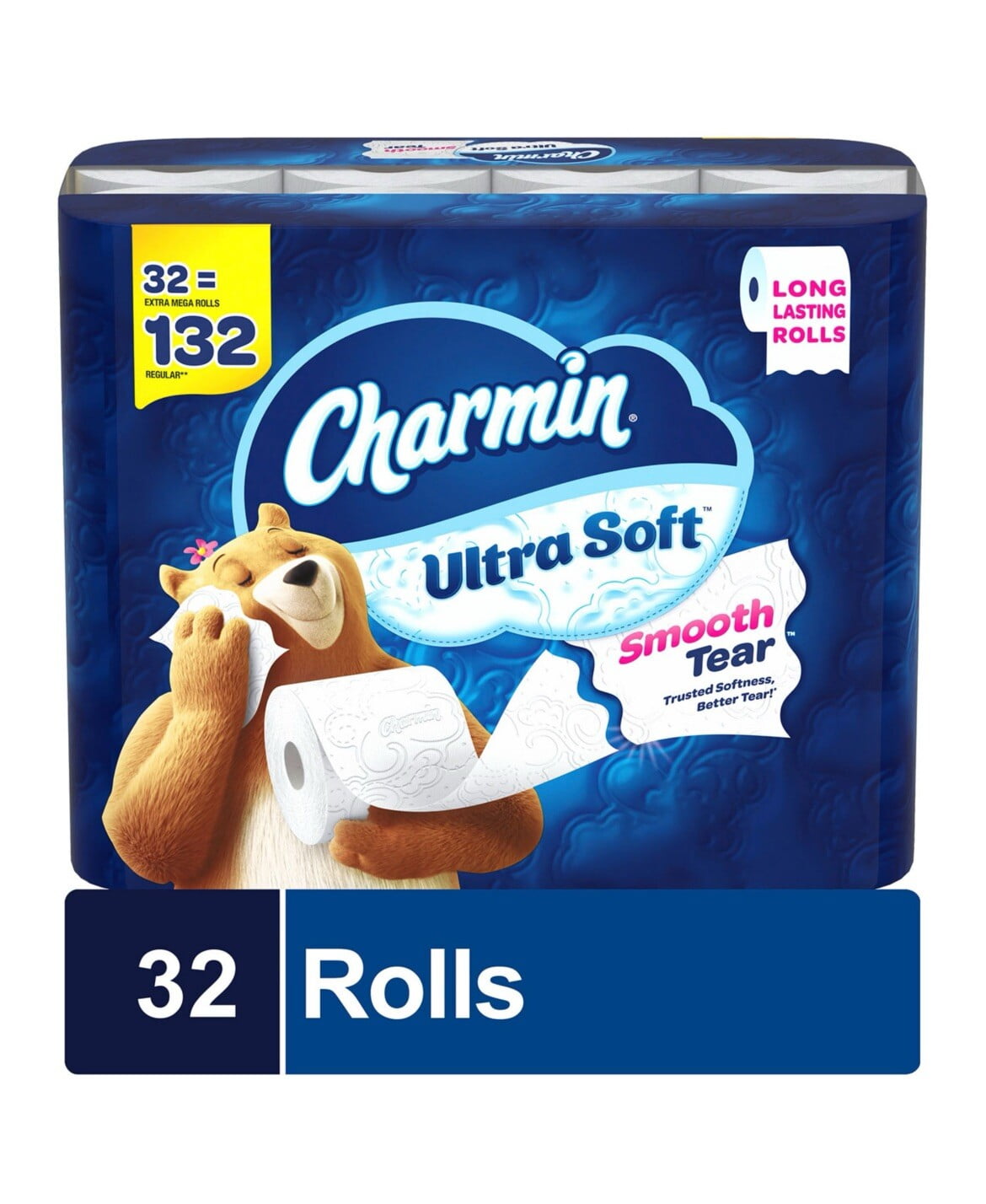 Charming Ultra Soft 2-Ply Toilet Paper 32 Rolls 231 Sheets/Roll ...