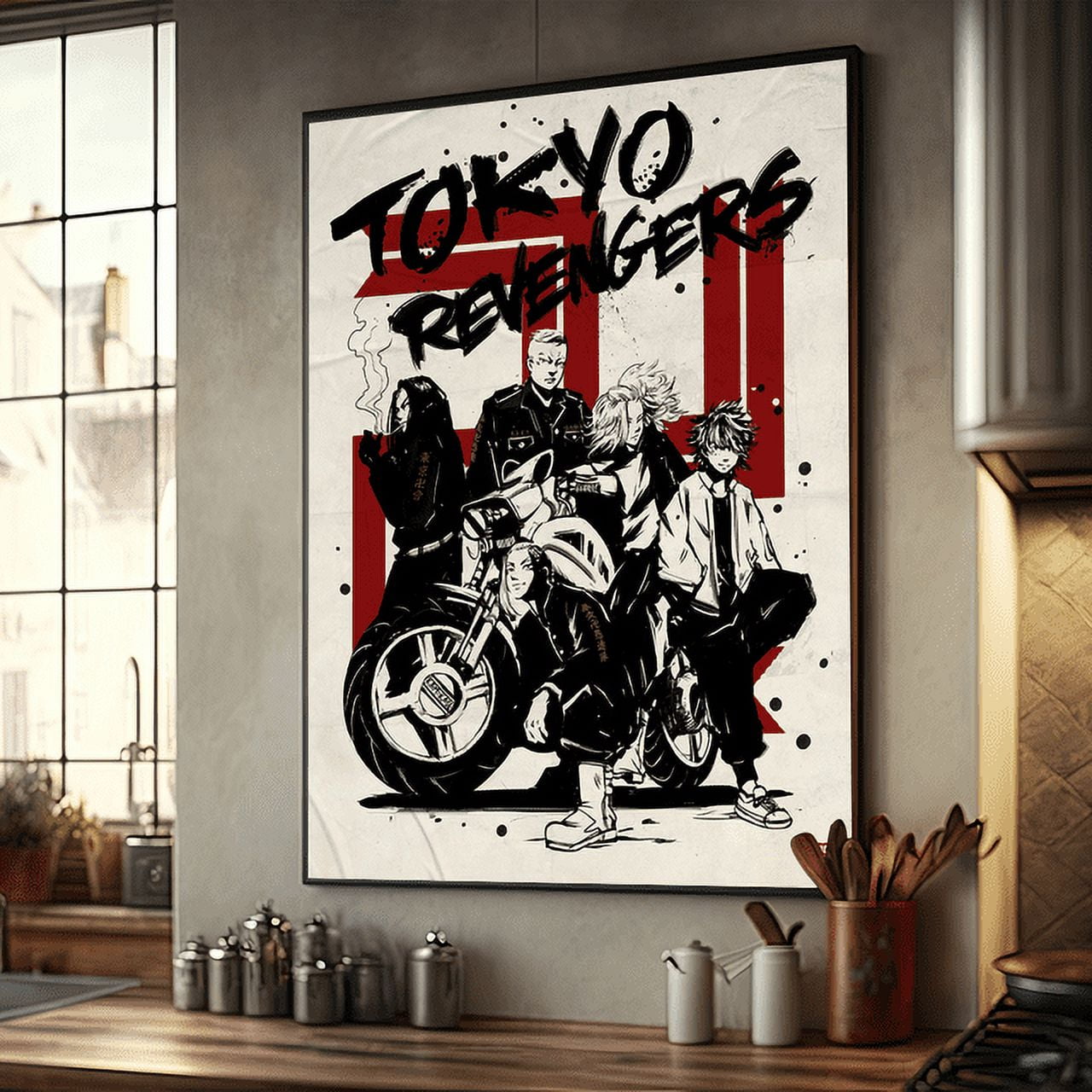 Charming and Unique Vintage Mikey Anime Tokyo Revengers Retro Kraft ...