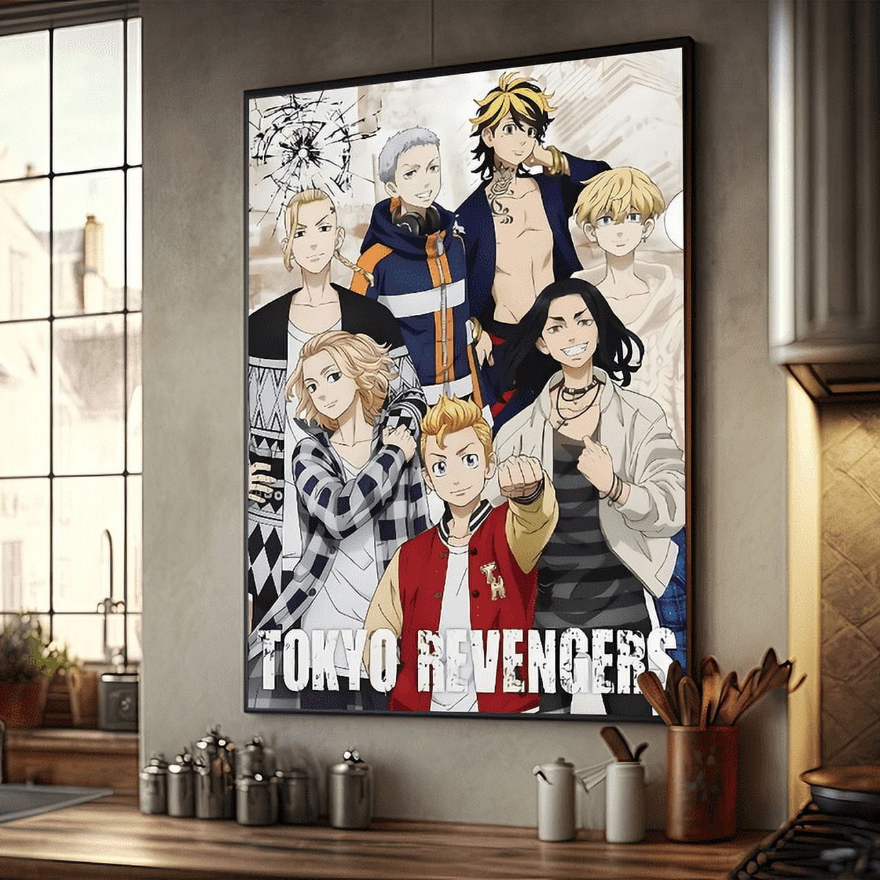 Charming and Unique Vintage Mikey Anime Tokyo Revengers Retro Kraft ...