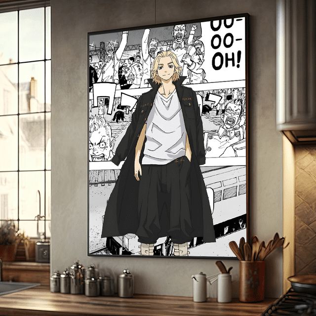 Charming and Unique Vintage Mikey Anime Tokyo Revengers Retro Kraft ...