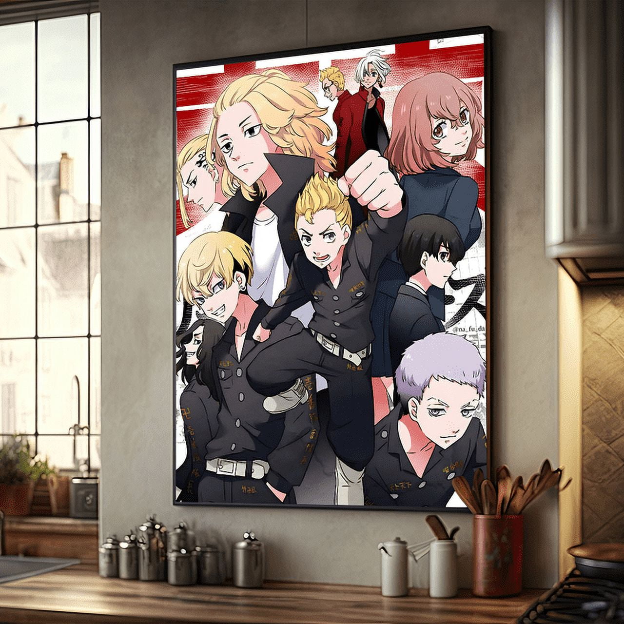 Charming and Unique Vintage Mikey Anime Tokyo Revengers Retro Kraft ...