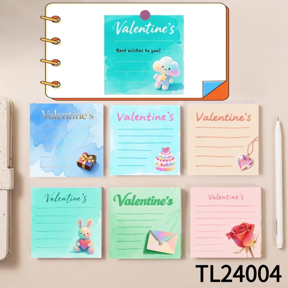 Charming Valentine's Memo Papers - Share Your Affection (3.54×3.54 ...