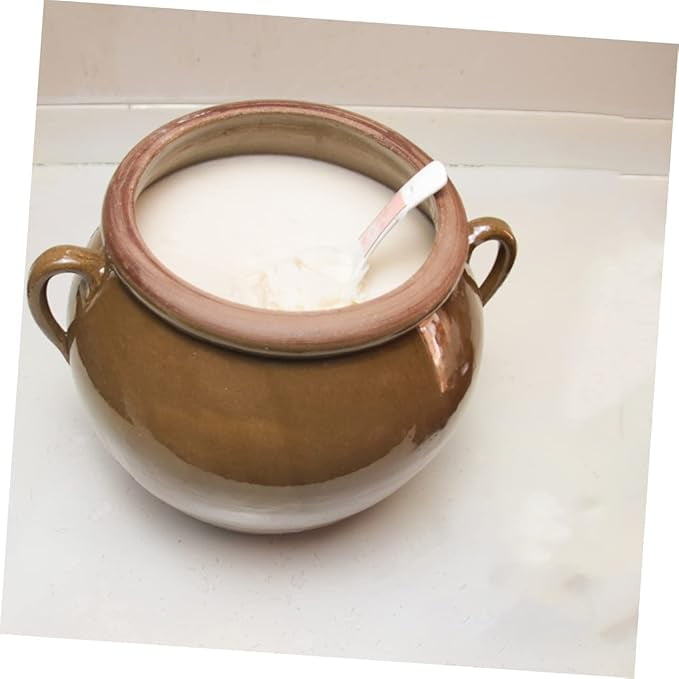 Charming Vintage Style Ceramic Lard Jar with Large Capacity Ideal ...