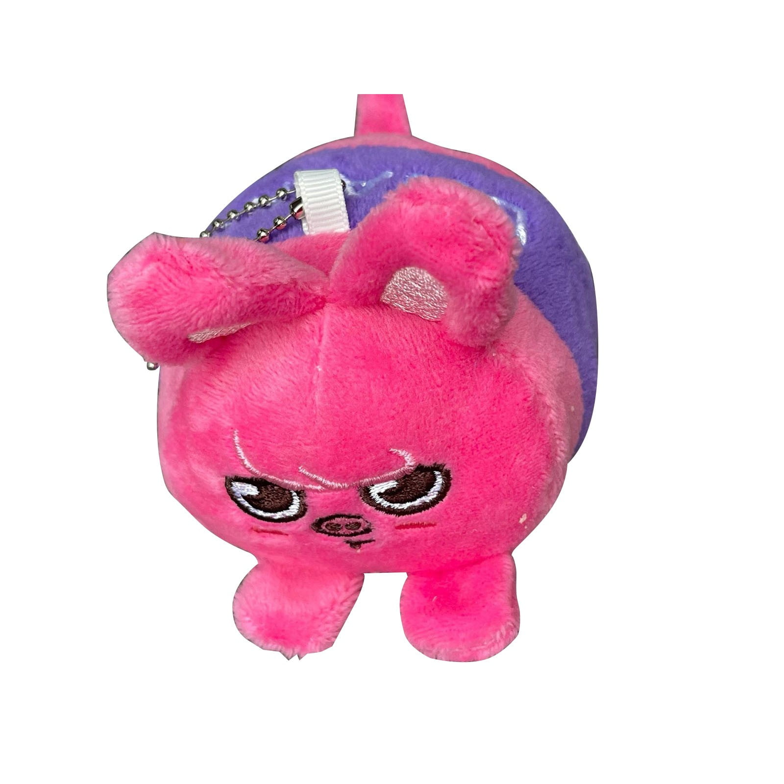 Charming Yellow Cartoon Character Keychain Soft Plush Pendant for Bags ...