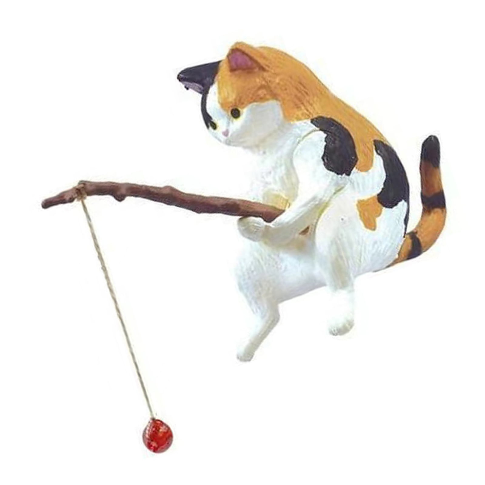 Charmings Car Interior Cats Fishing Artwork Not Fading Resin Dashboard ...