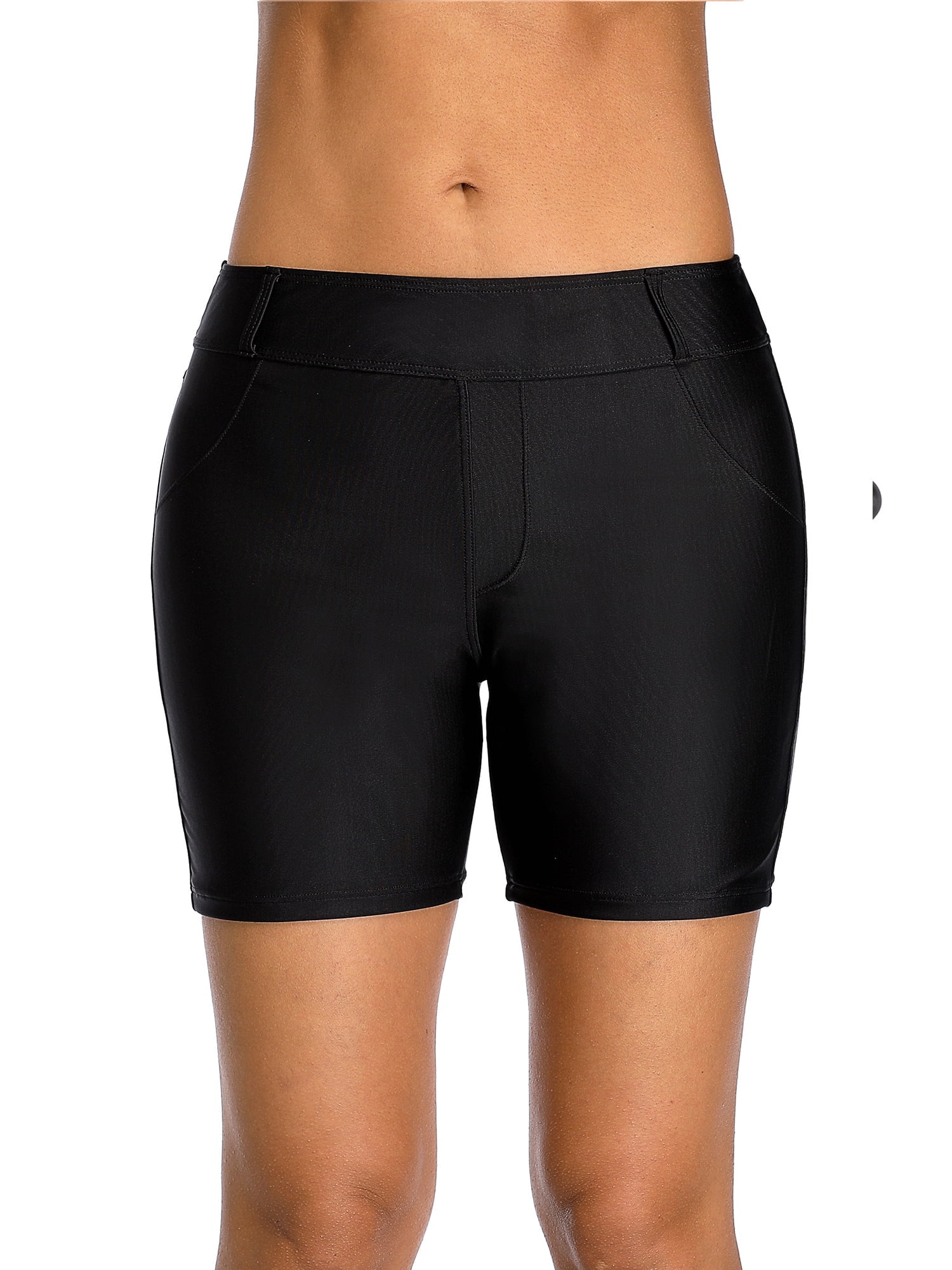 Charmo Womens Swim Shorts High Waist Swimsuits Shorts Swim Short with ...