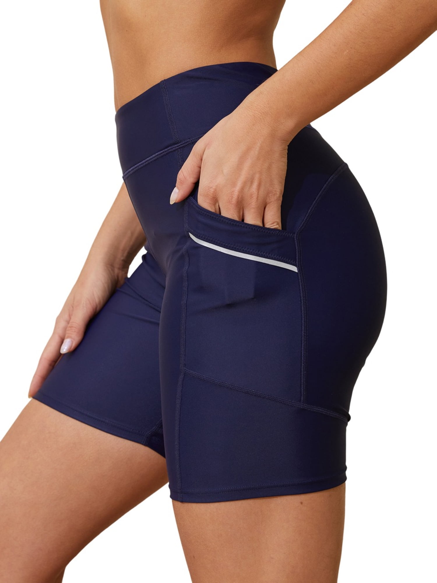 Charmo Womens Swim Shorts High Waist Swimsuits Shorts Swim Short with ...