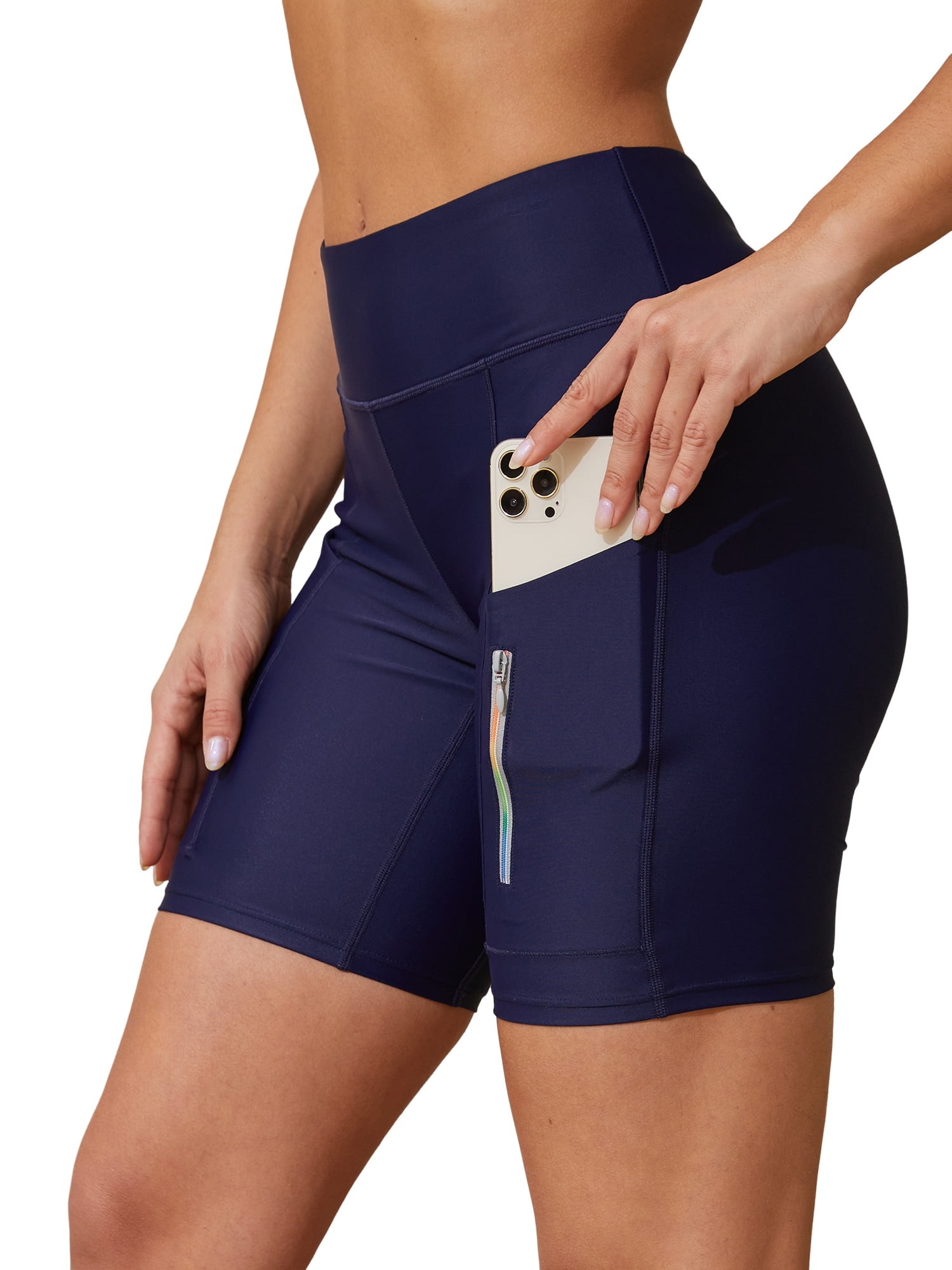 Charmo Womens Swim Shorts High Waist Swimsuits Shorts Swim Short with ...