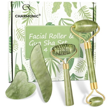 Opeisiio Stainless Steel Face SSF20 Roller & Gua Sha Set - Anti-Aging ...