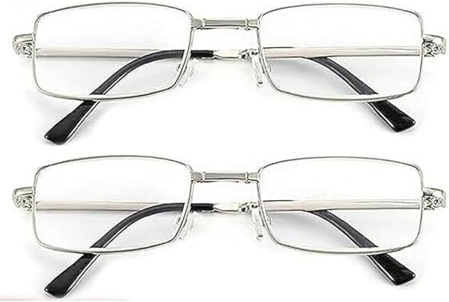 Charmoo Reading Glasses, Titanium Folding Reading Glasses, Anti-Blue ...