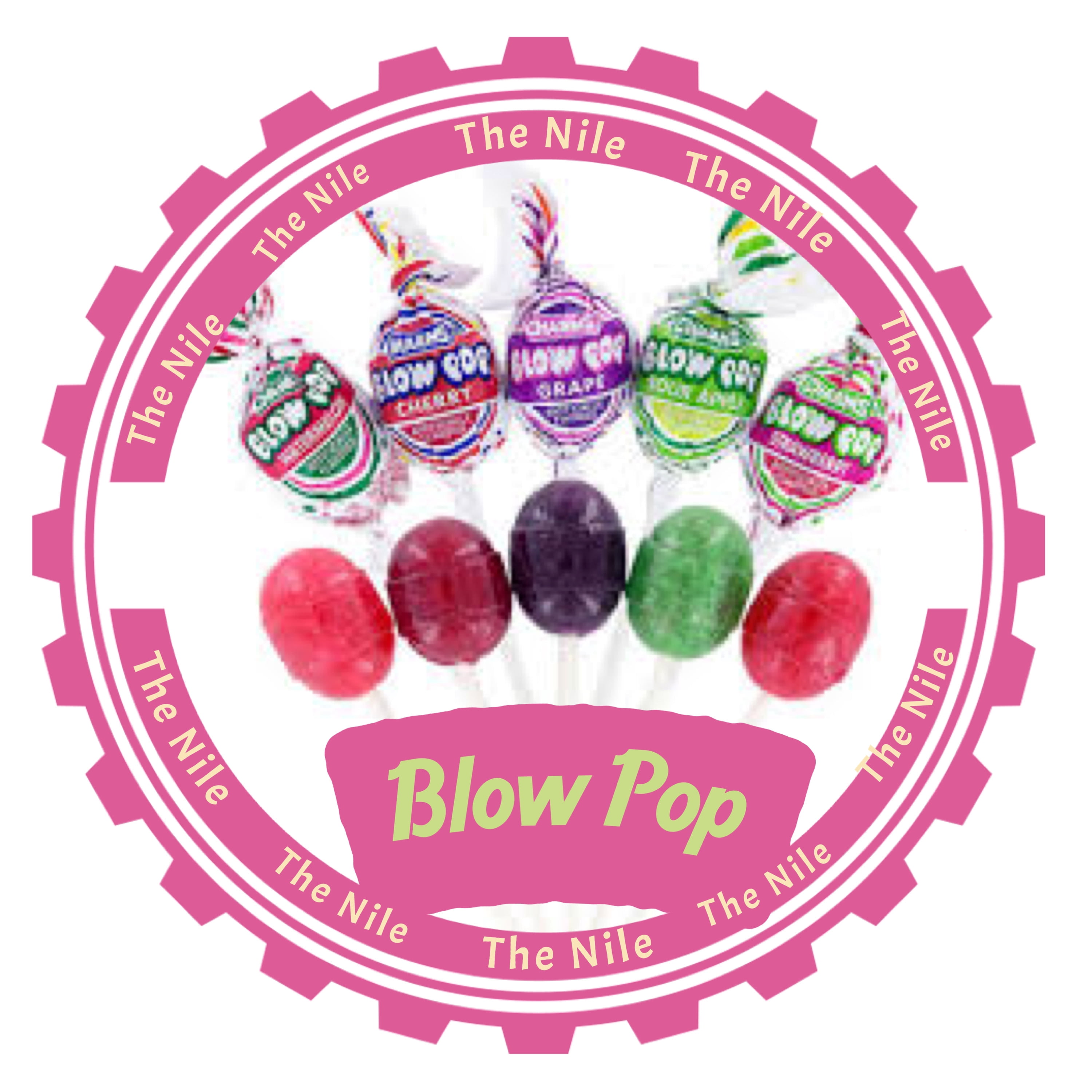 Charms Blow Pops Lollipops 3 LB Bulk Suckers Assorted Candy 5 Flavors ...