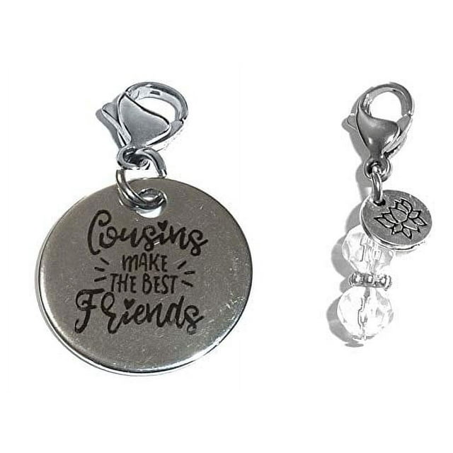 Charms Clip On - Perfect For Bracelet Or Necklace, Zipper Pull Charm ...