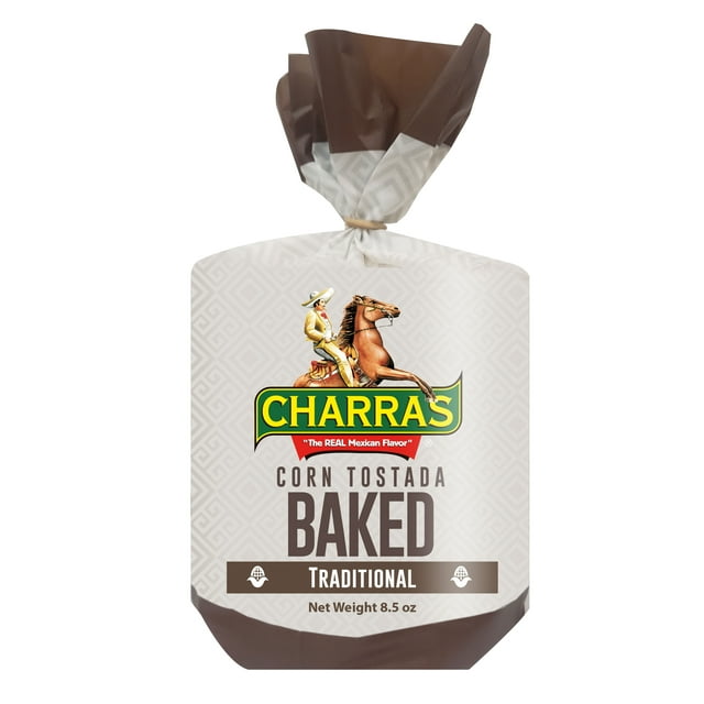Charras Tostada Baked Flavor Mexican Style, 8.5oz, (Pack of 8 ...