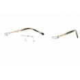 Charriol PC75095 C02 Men's Silver/Gold Round Frame Eyeglasses - Walmart.com