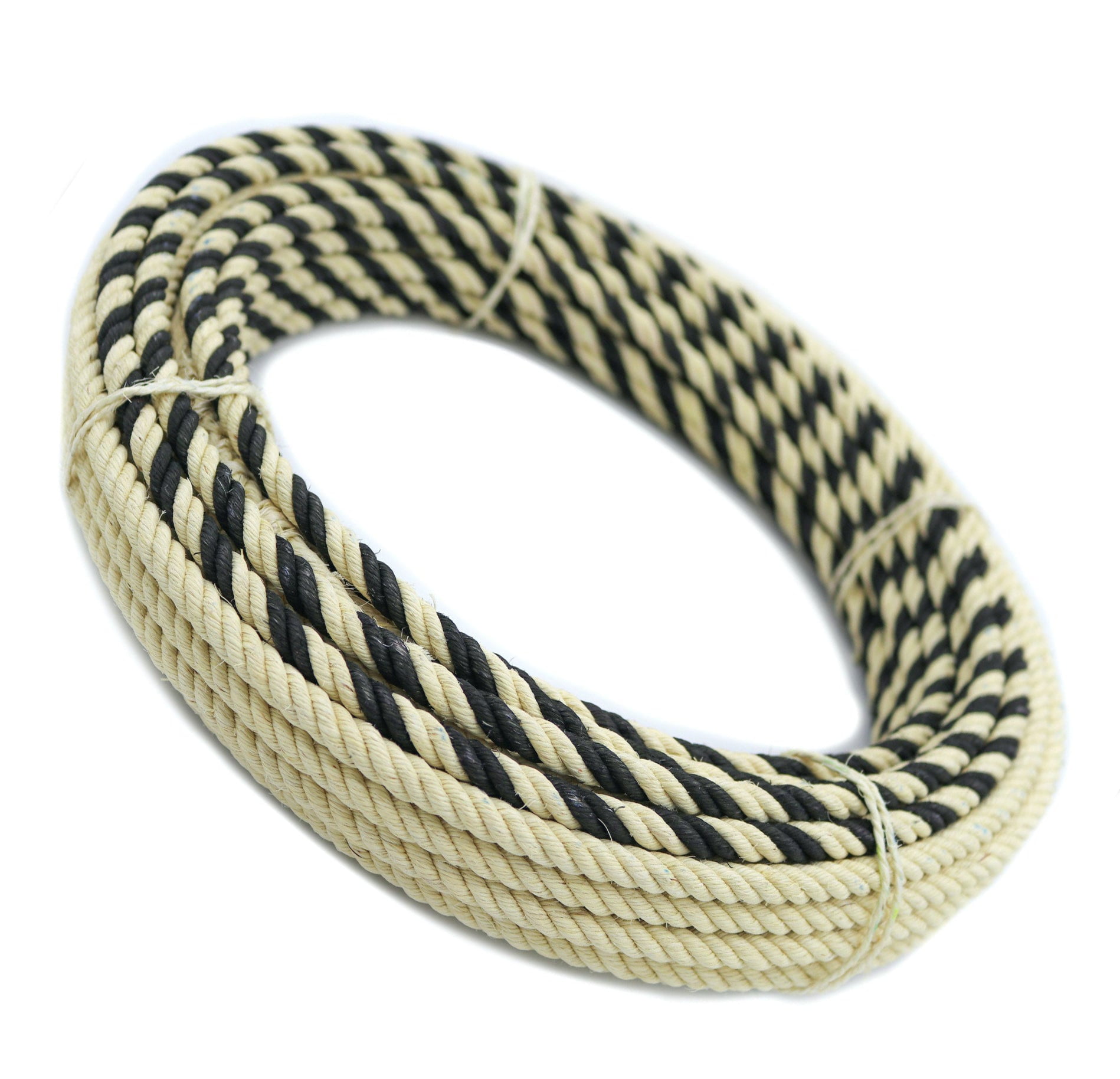 Charro Ixtle Black 17Mts (55FT) Maguey Soga Rope Lasso - Walmart.com