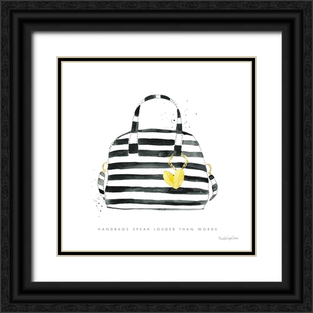 Charro, Mercedes Lopez 12x12 Black Ornate Wood Framed with Double ...