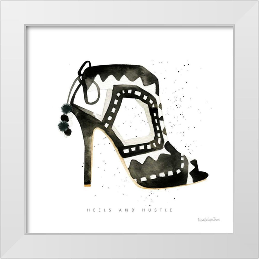 Charro, Mercedes Lopez 12x12 White Modern Wood Framed Museum Art Print ...