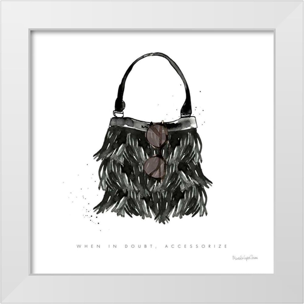 Charro, Mercedes Lopez 15x15 White Modern Wood Framed Museum Art Print ...