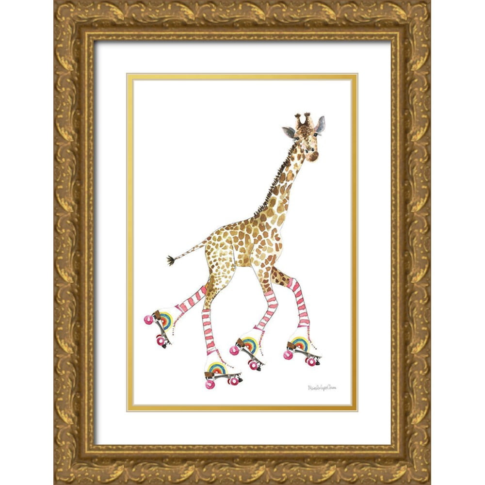 Charro, Mercedes Lopez 17x24 Gold Ornate Wood Framed with Double ...