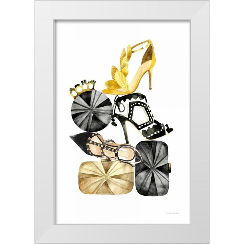 Charro, Mercedes Lopez 17x24 White Modern Wood Framed Museum Art Print ...