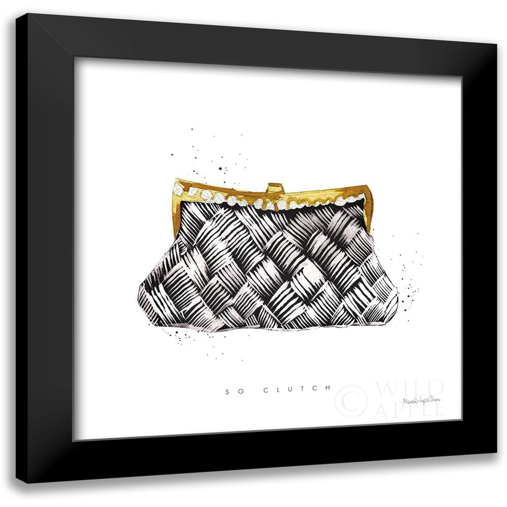 Charro, Mercedes Lopez 20x20 Black Modern Framed Museum Art Print ...