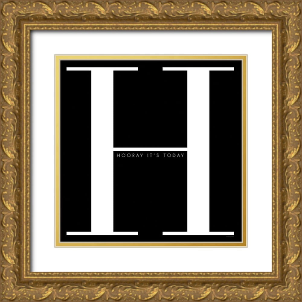 Charro, Mercedes Lopez 20x20 Gold Ornate Wood Framed with Double ...