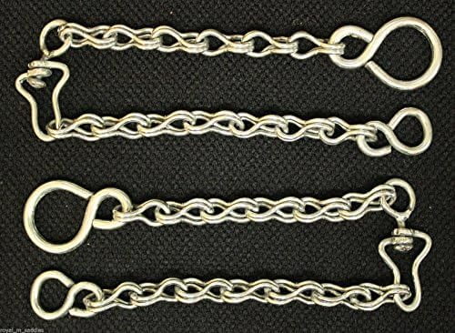 Charro Saddle Freno Cadenas Stainless Steel Roping Horse Bit Chains ...