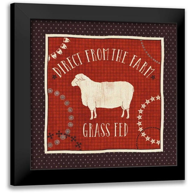 Charron, Veronique 12x12 Black Modern Framed Museum Art Print Titled ...