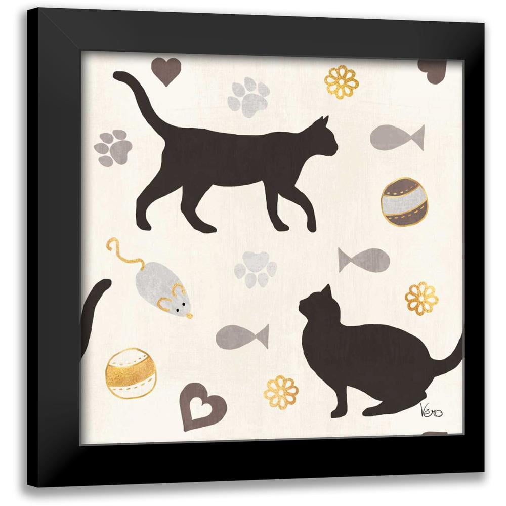 Charron, Veronique 12x12 Black Modern Framed Museum Art Print Titled ...