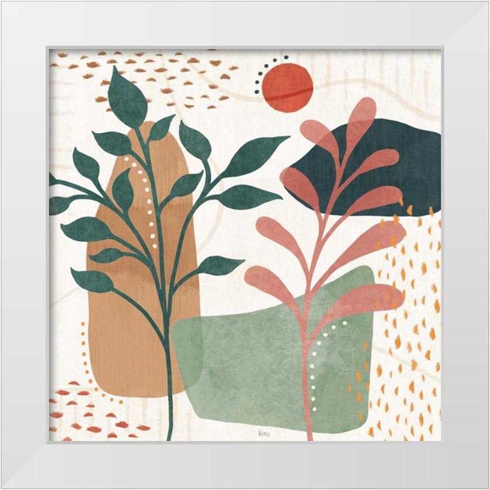 Charron, Veronique 12x12 White Modern Wood Framed Museum Art Print ...