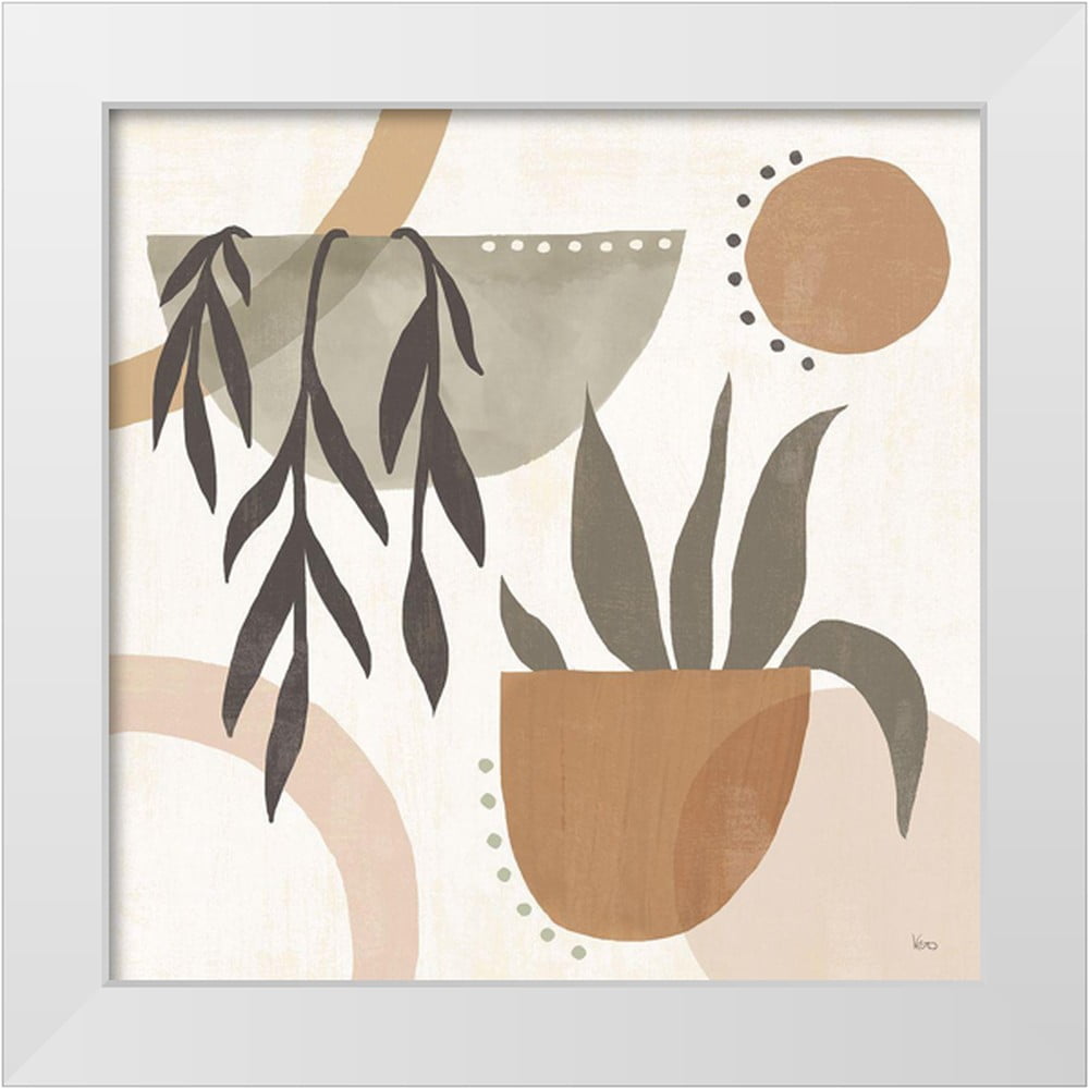 Charron, Veronique 12x12 White Modern Wood Framed Museum Art Print ...