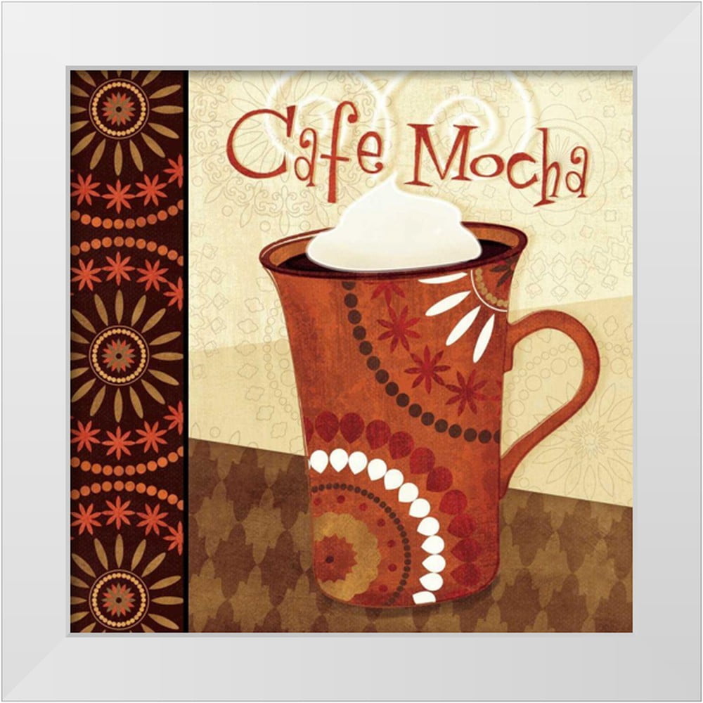 Charron, Veronique 12x12 White Modern Wood Framed Museum Art Print ...