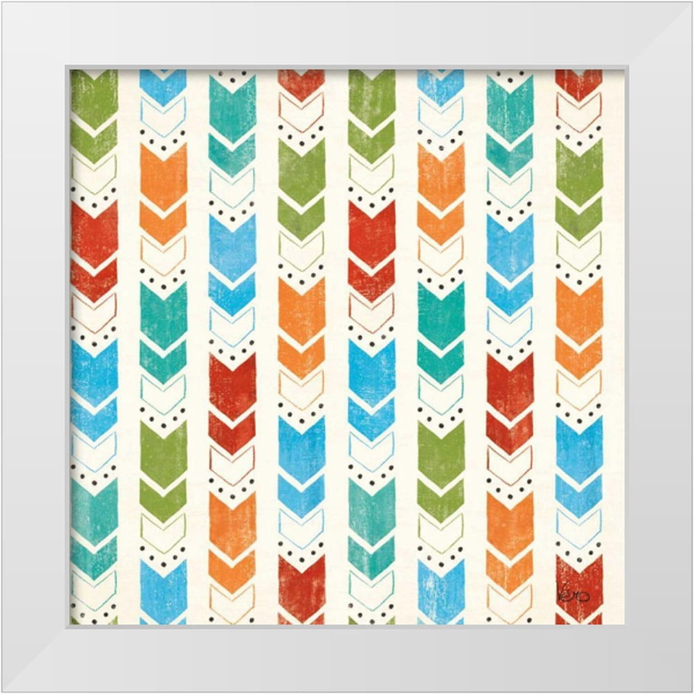 Charron, Veronique 12x12 White Modern Wood Framed Museum Art Print ...