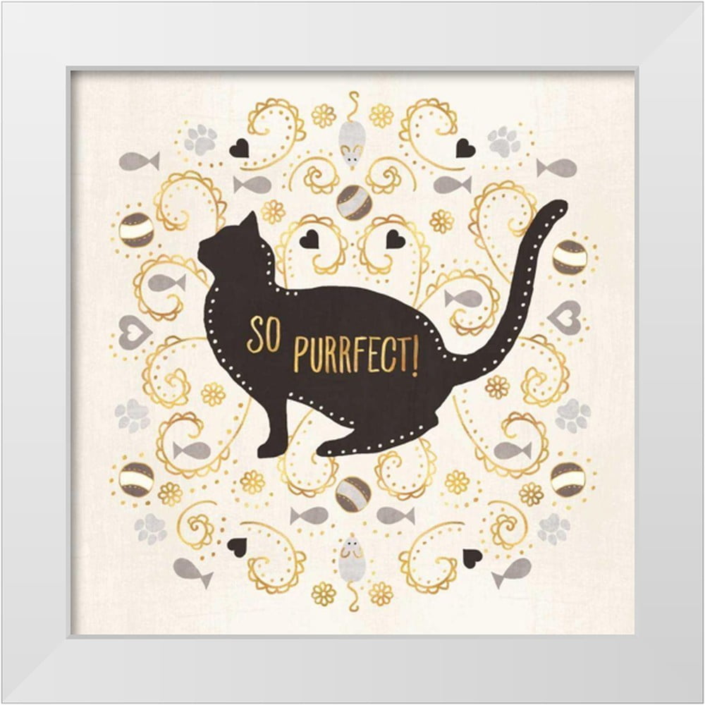 Charron, Veronique 12x12 White Modern Wood Framed Museum Art Print ...