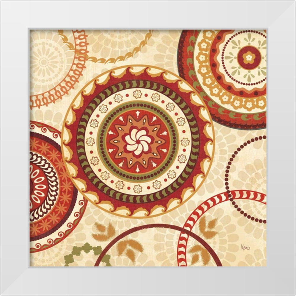 Charron, Veronique 12x12 White Modern Wood Framed Museum Art Print ...